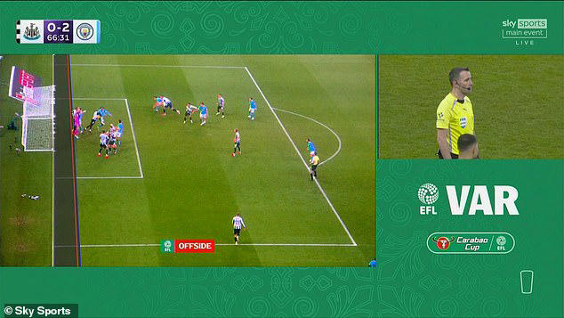 Revealed: Why VAR check that ruled out Man City's goal against ...