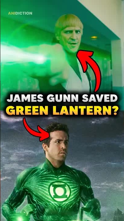 How James Gunn made Green Lantern cool again? #greenlantern #superman