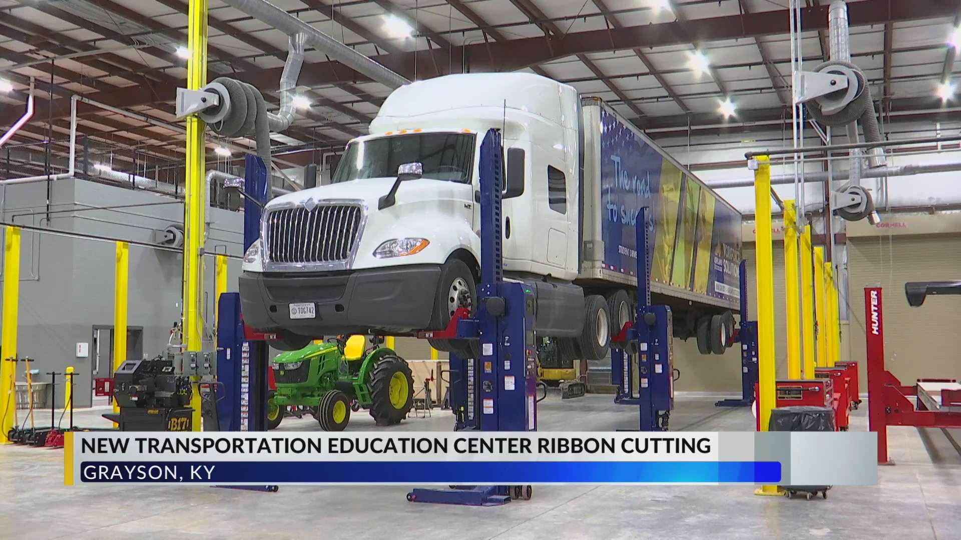 Ribbon cutting held for ACTC Transportation Education Center