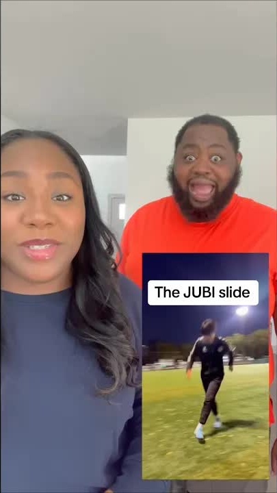 Husband tries the jubi slide dance challenge