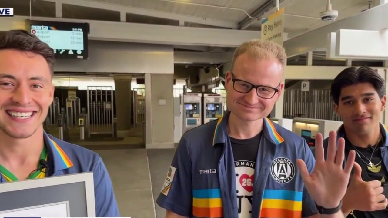 Trio setting record for fastest visit to every MARTA station