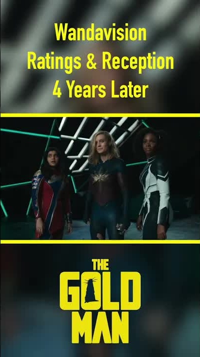 WandaVision ratings & reception 4 years later #shorts