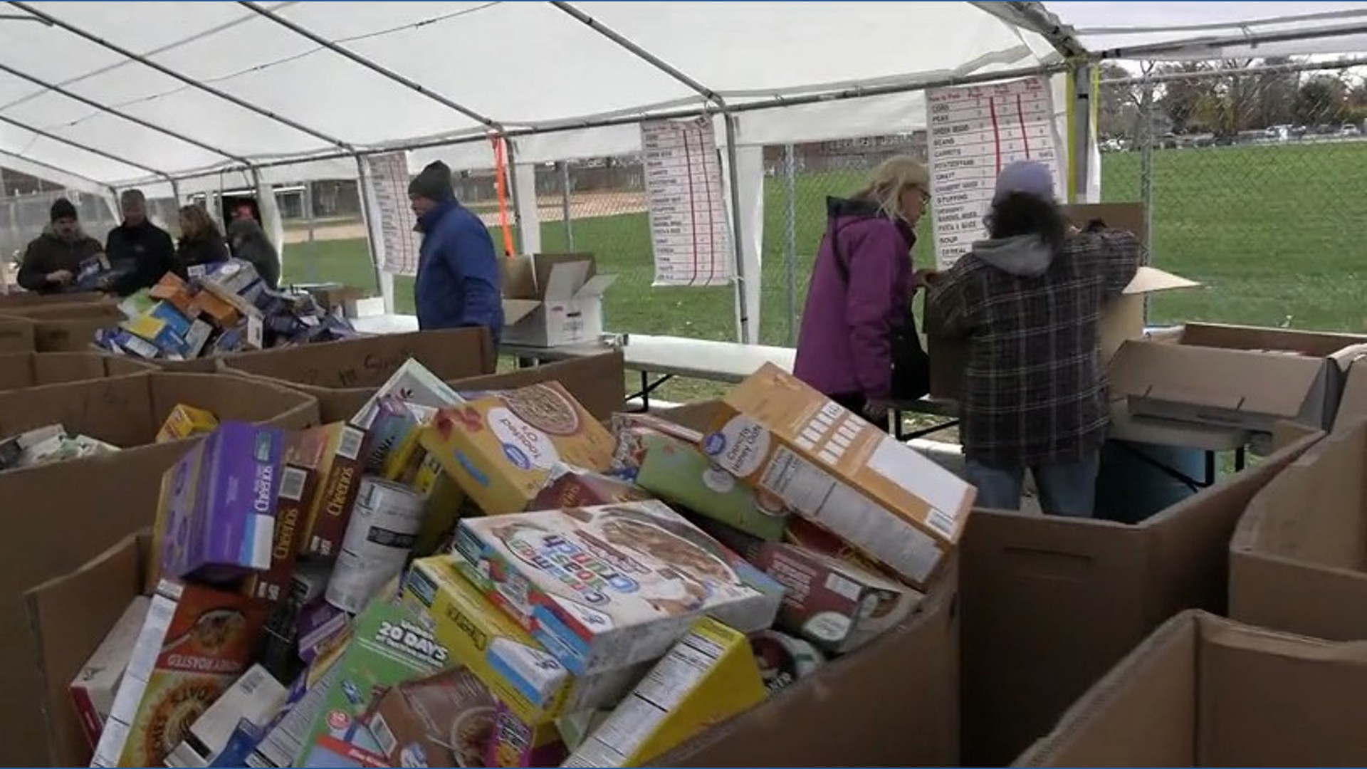 Thanks for Giving food drive | FOX61 Student News