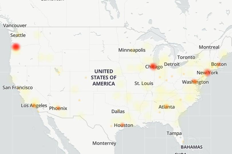 Verizon down: Map shows phones in SOS mode in 11 major cities as ...