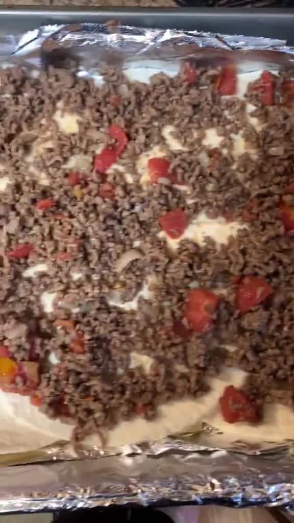 Easy low carb Mexican beef tortilla bake