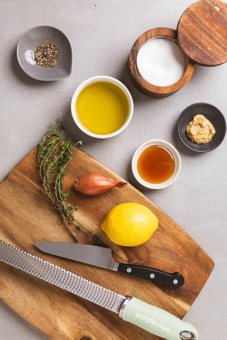 Lemon thyme vinaigrette