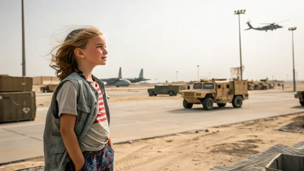 Military life abroad shapes young Americans