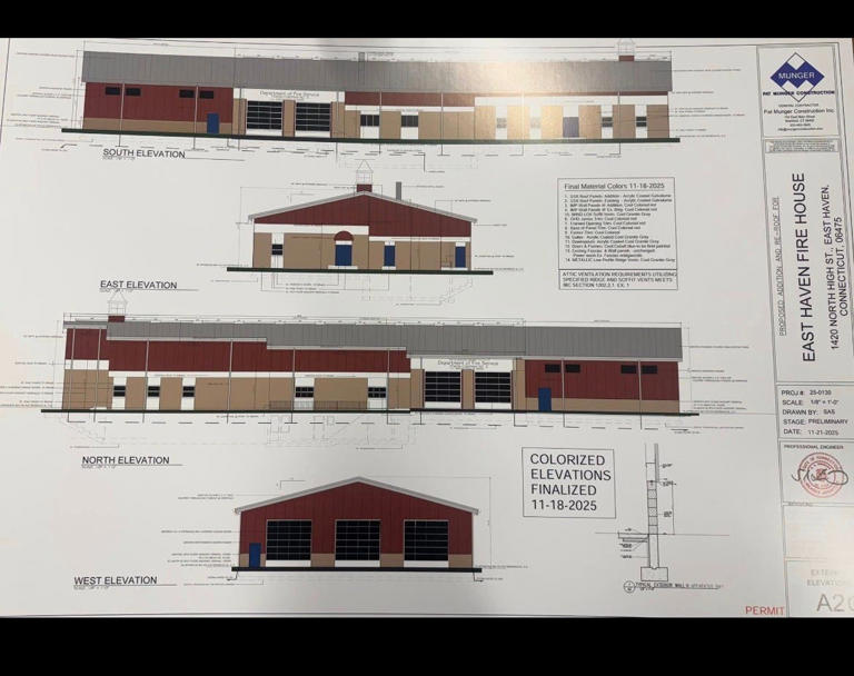 Officials, firefighters break ground on East Haven Fire Department's ...