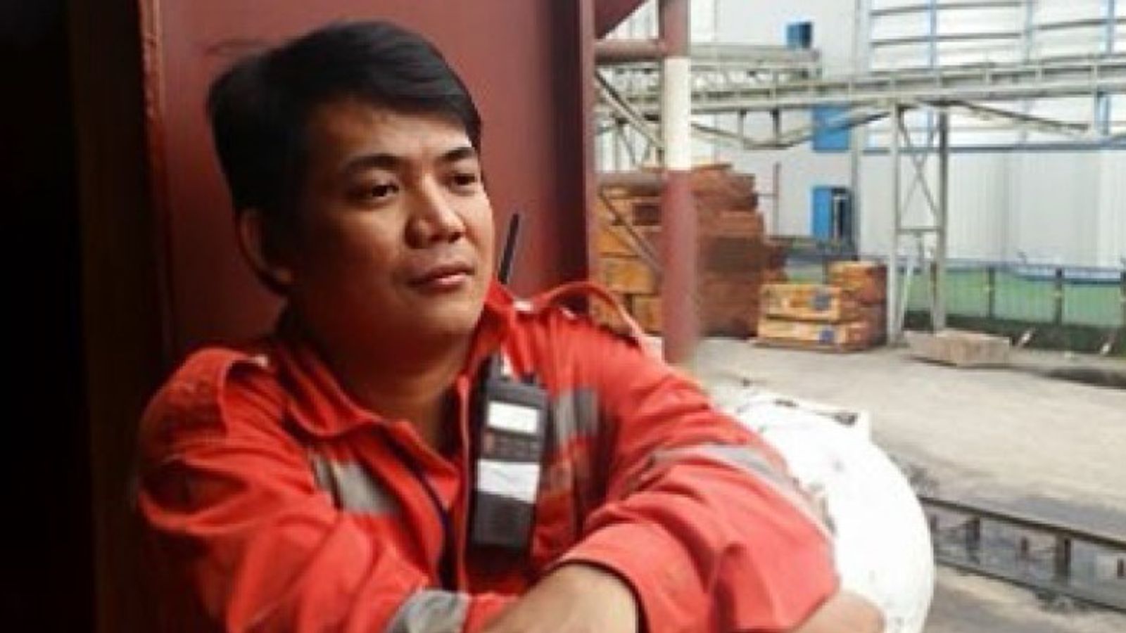 Footage of explosion as ship crashes into tanker shown in court