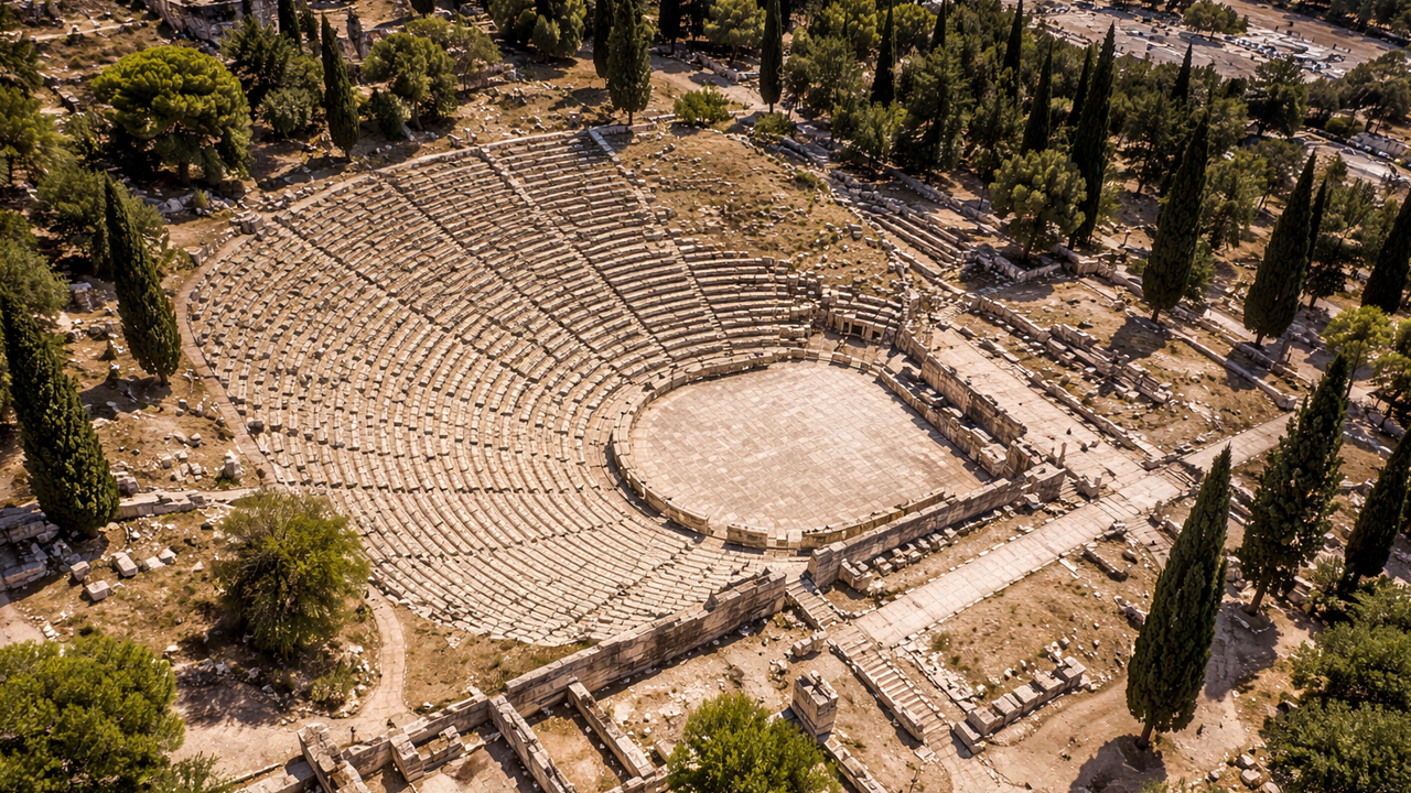 Theater of Dionysus from above