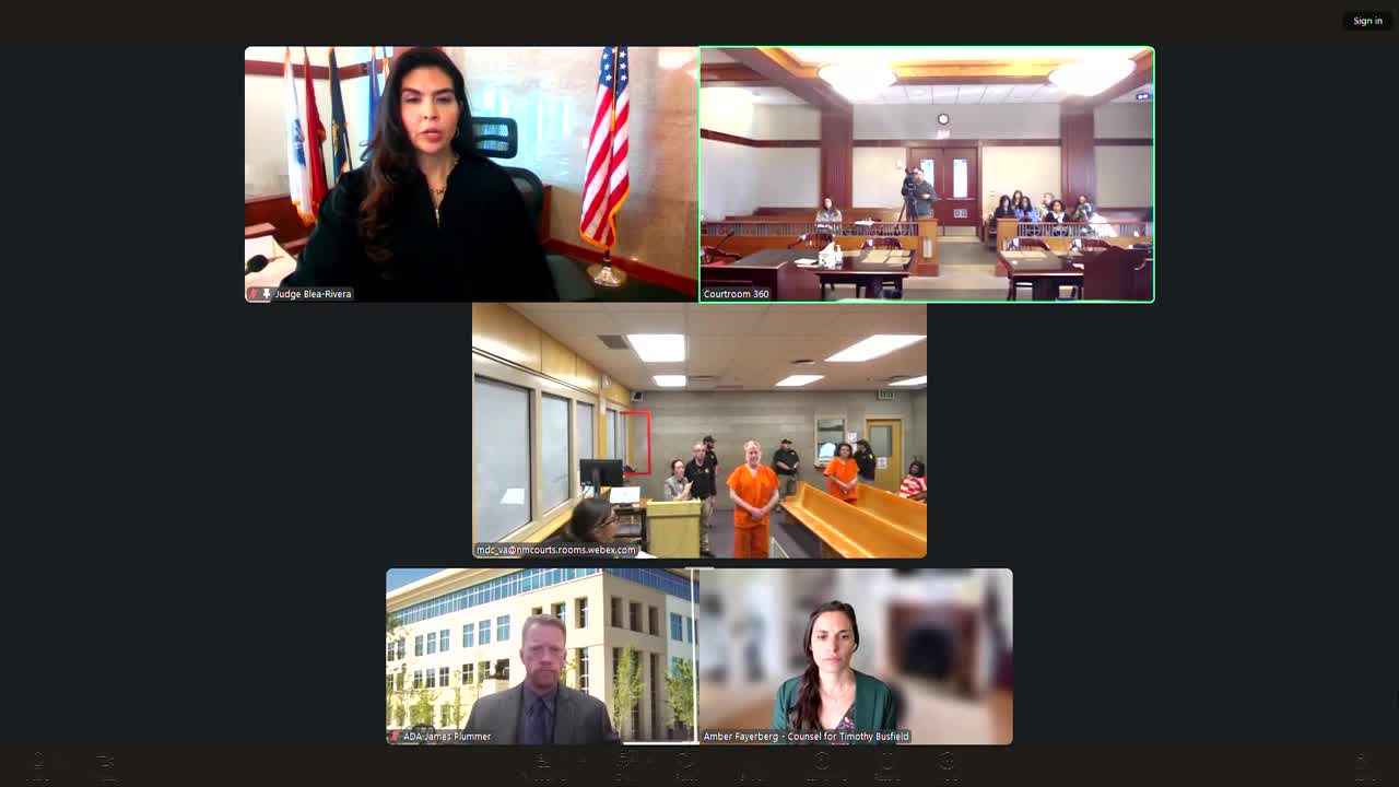 RAW | Timothy Busfield makes initial court appearance in New Mexico