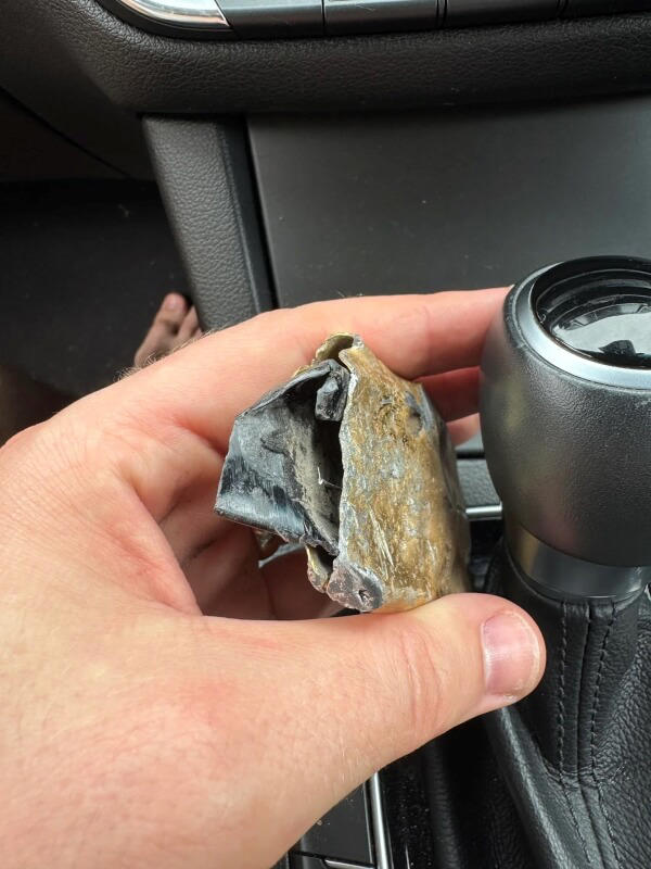 Driver dumbfounded after discovering cause of damaged tire: 'Heard this ...