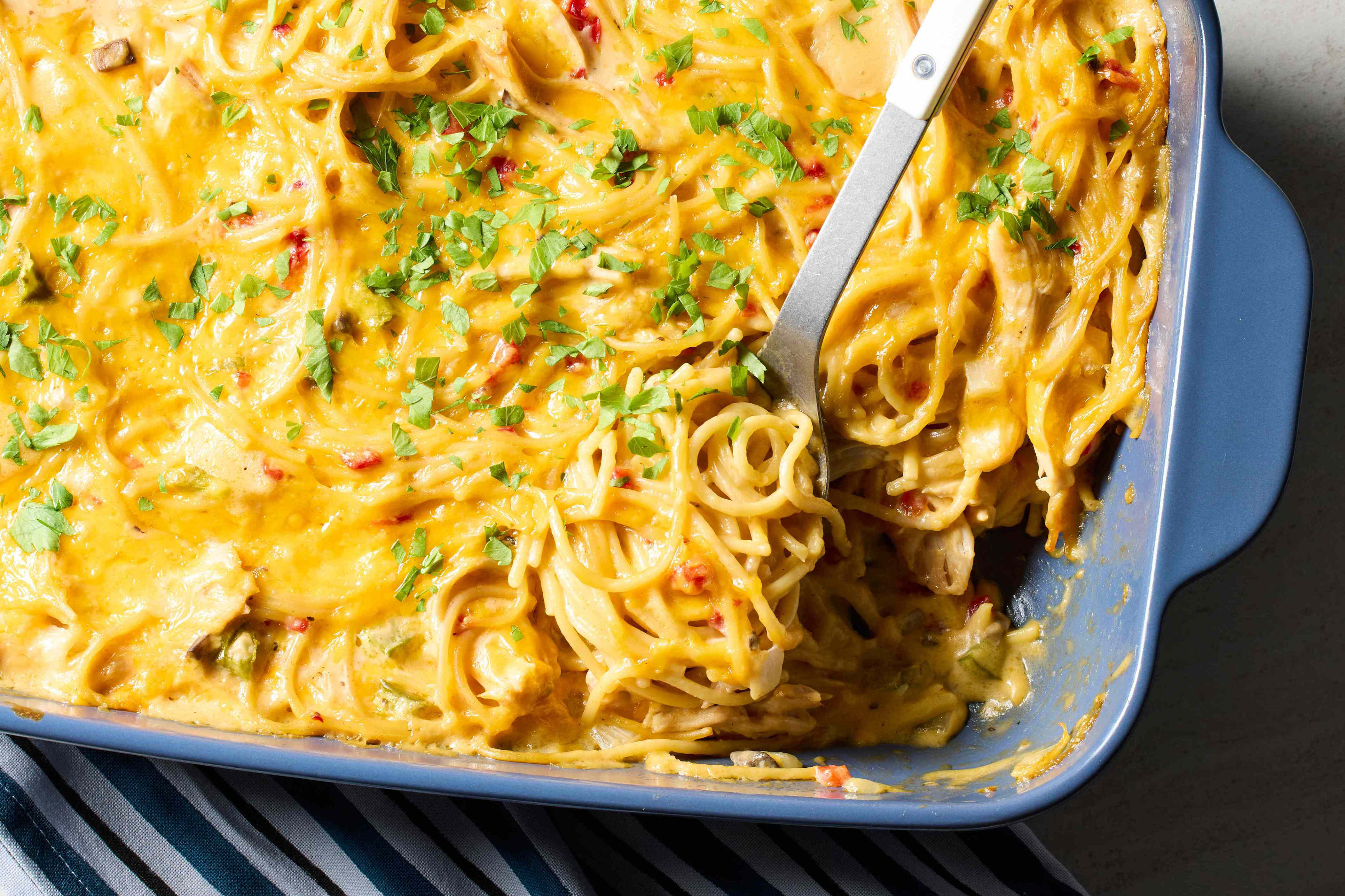 The Pioneer Woman's chicken spaghetti is almost too easy to be this good