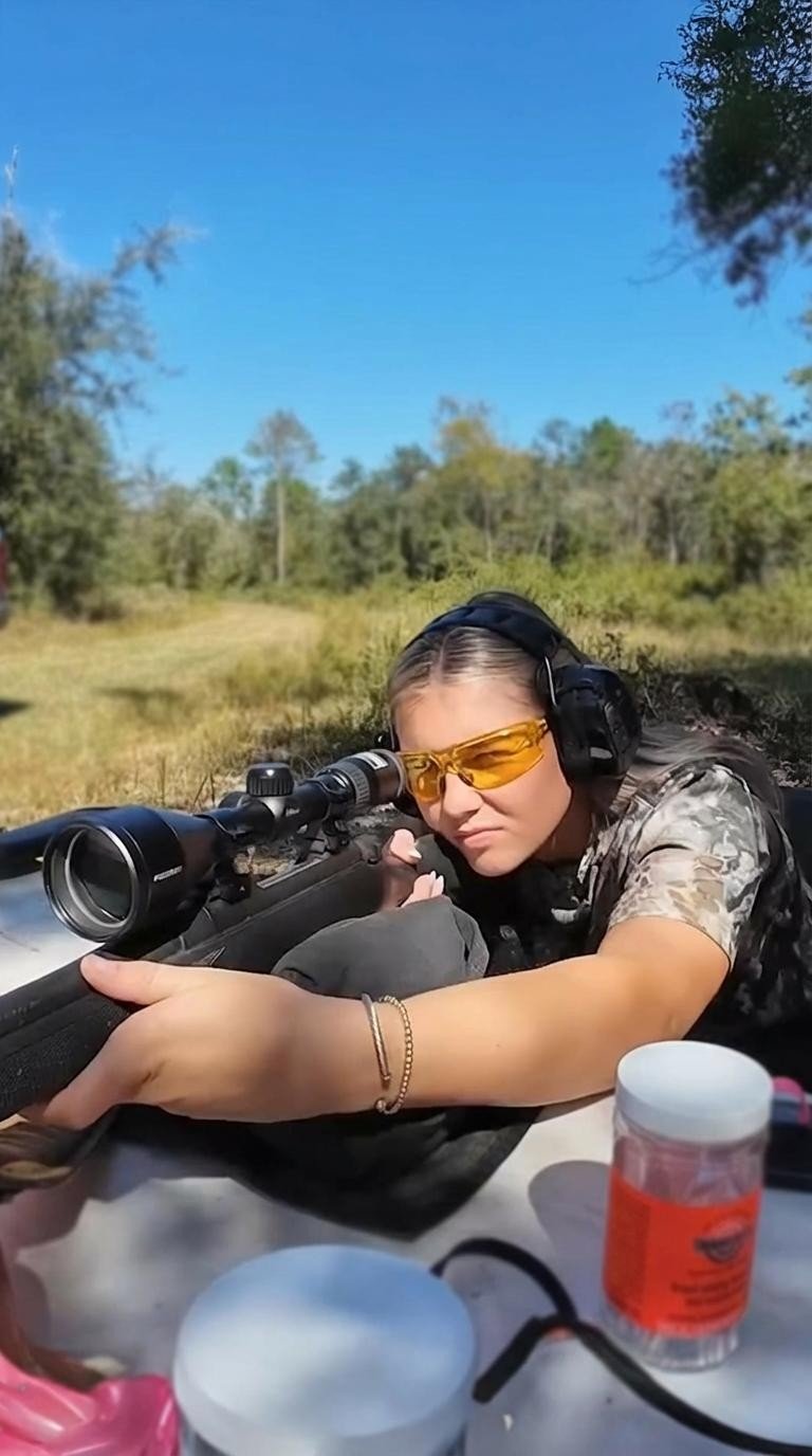 Seconds before a Tannerite blast went wrong