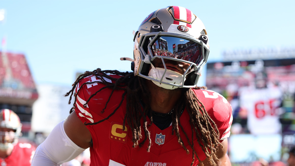 Kalia Davis felt Fred Warner's 'aura' before seeing him in 49ers ...