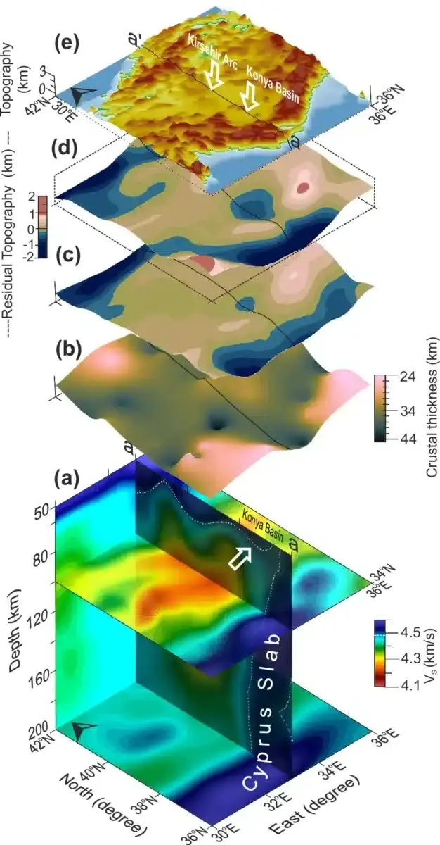 A giant piece of Earth’s crust is sinking beneath Turkey, and it’s ...