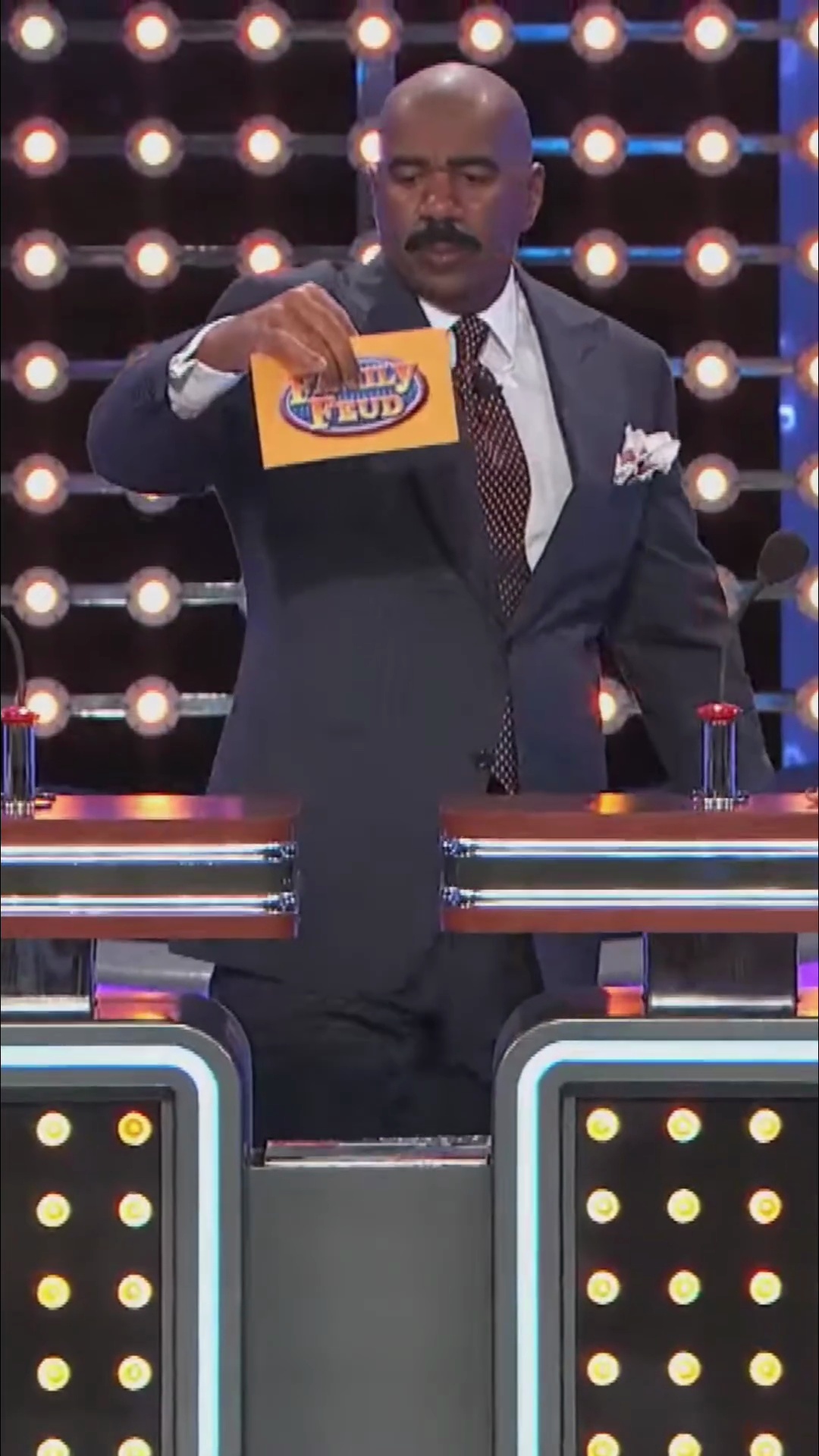 Family Feud asks a bald question Steve Harvey knows all too well