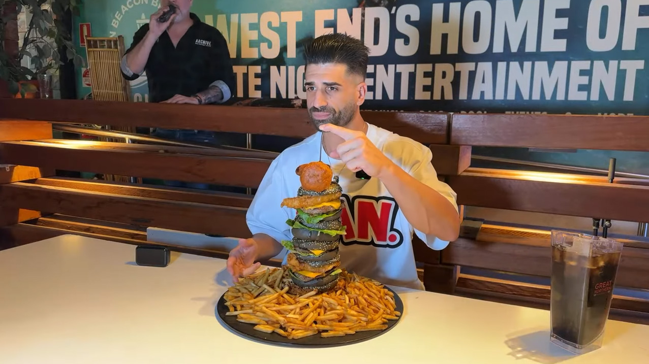 Burger stack challenge