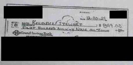 Gentry residents warned of altered Black Hills checks: Police