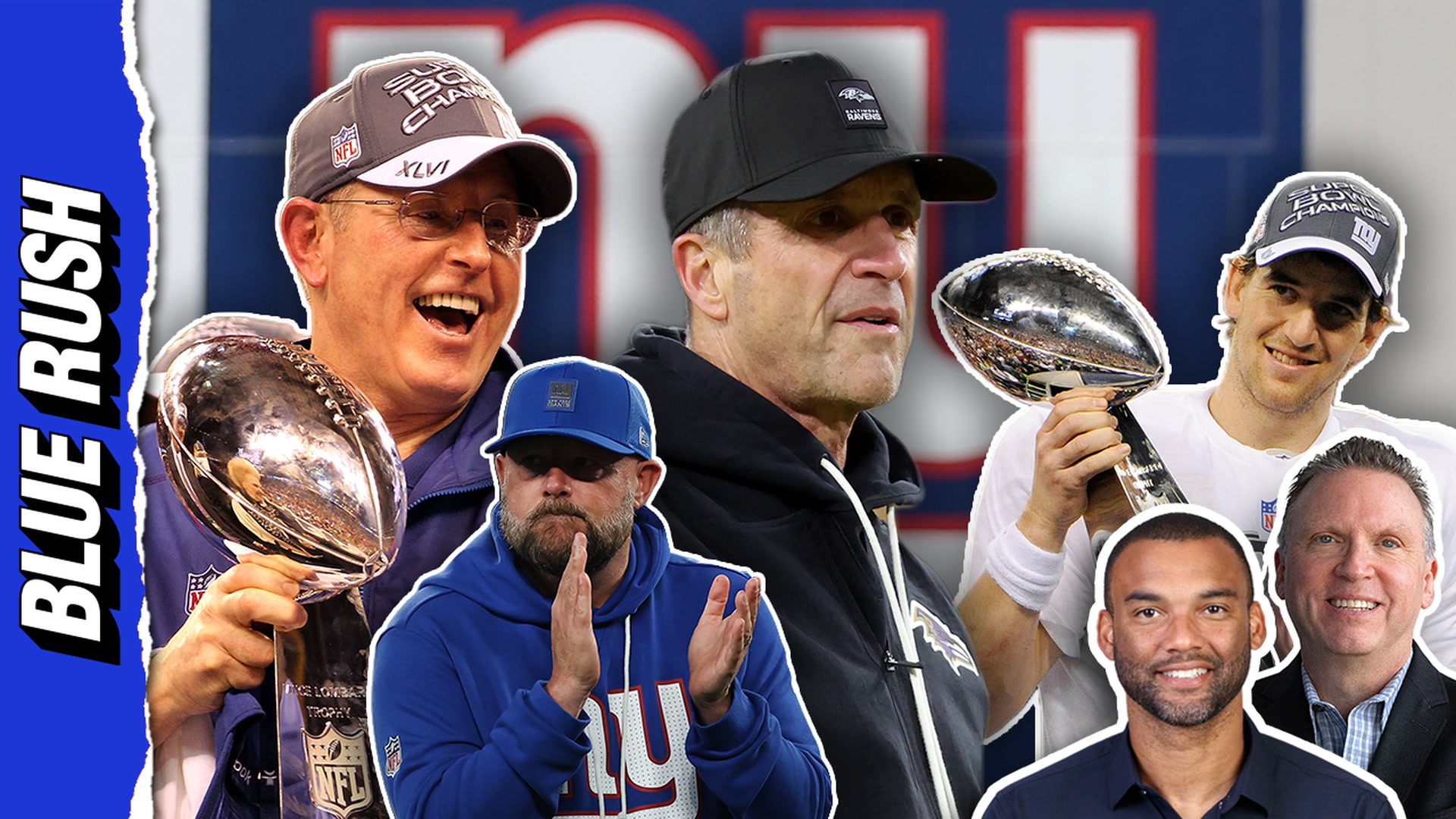 Will Giants' 'full-court press' lock in John Harbaugh? | Blue Rush