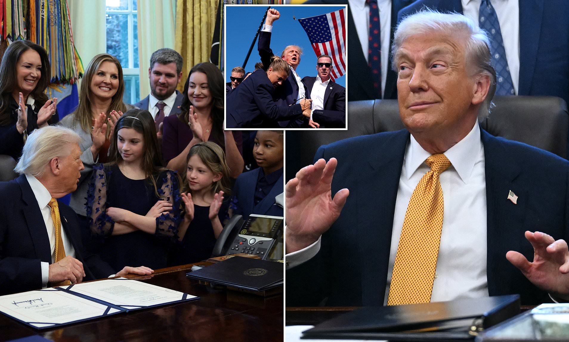 Trump's jumpy moment when confronted by haunting memory