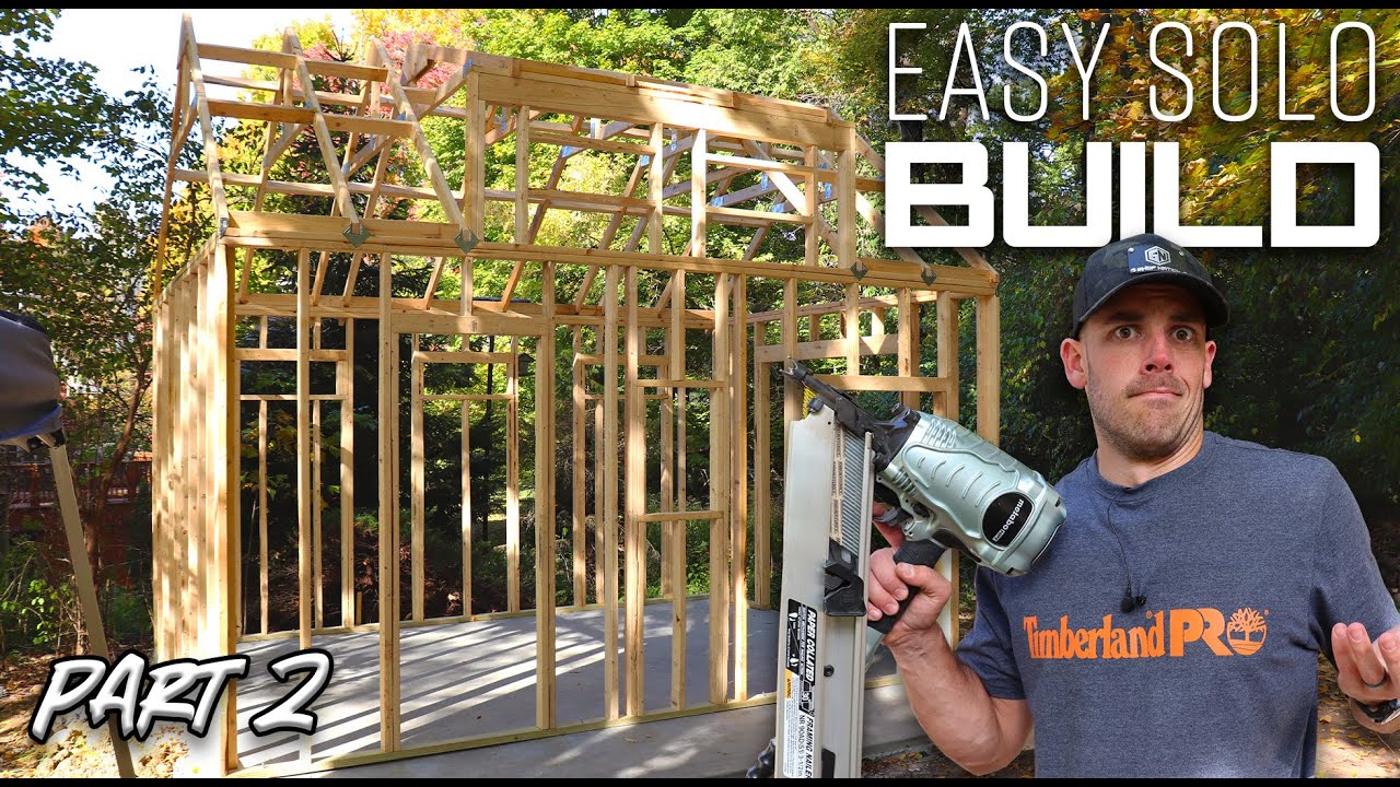 What framing a shed taught me about DIY