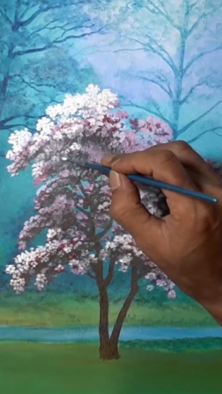 Immersive drawing transforming fantasy into a dreamscape