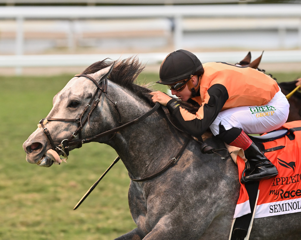 Jack Sisterson trainee Seminole Chief back against Florida-breds in Sunshine Turf