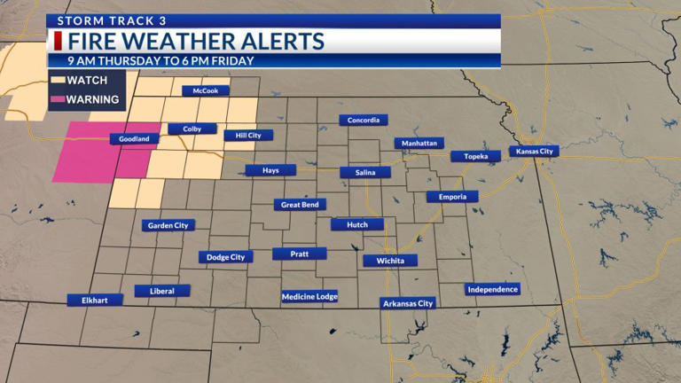 Gov. Kelly declares state of disaster emergency ahead of critical fire ...
