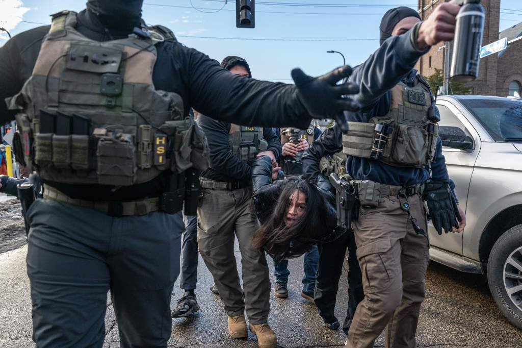 ICE agents pull woman from car as she yells 'I'm disabled!' in Minneapolis