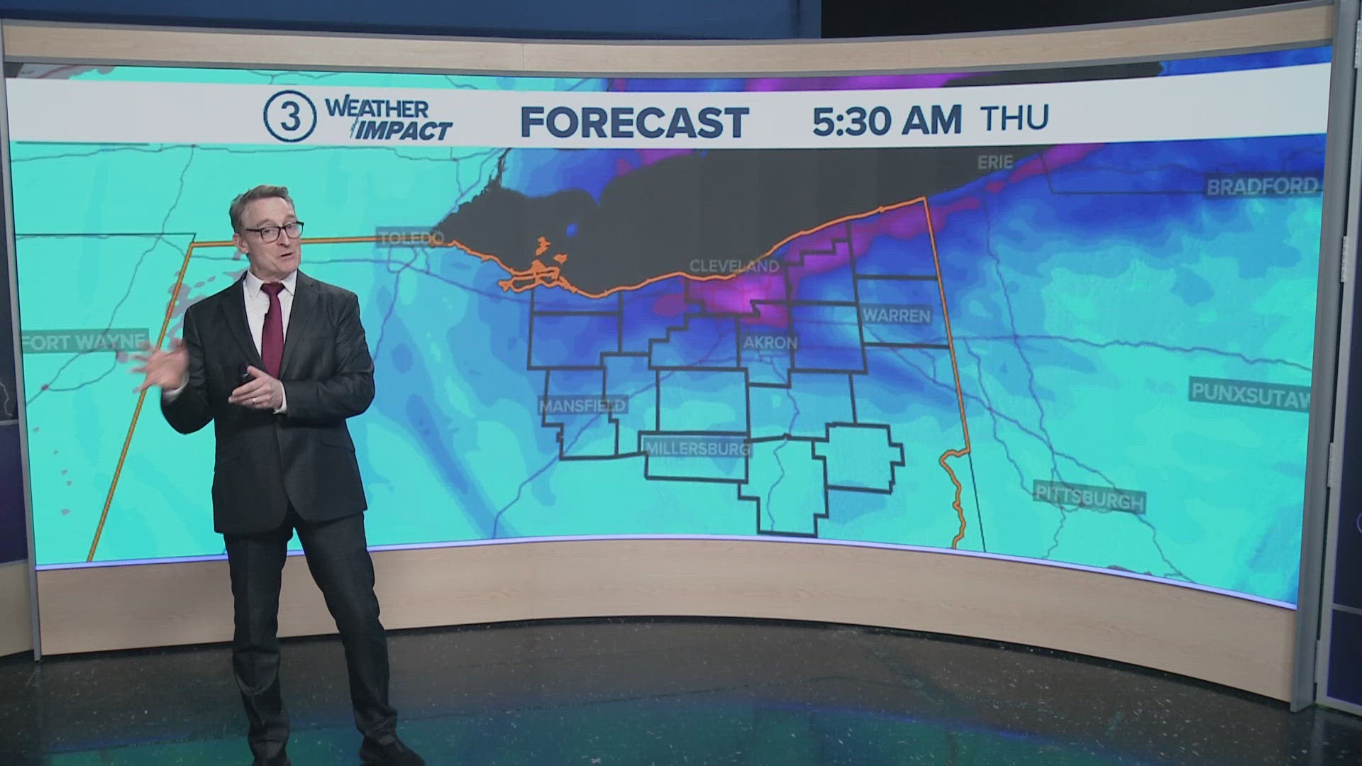 Northeast Ohio weather impact: Snow causes dangerous driving conditions