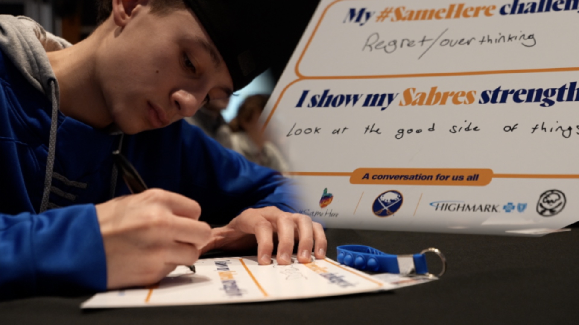 Sabres host mental health awareness night with hundreds of students and ...
