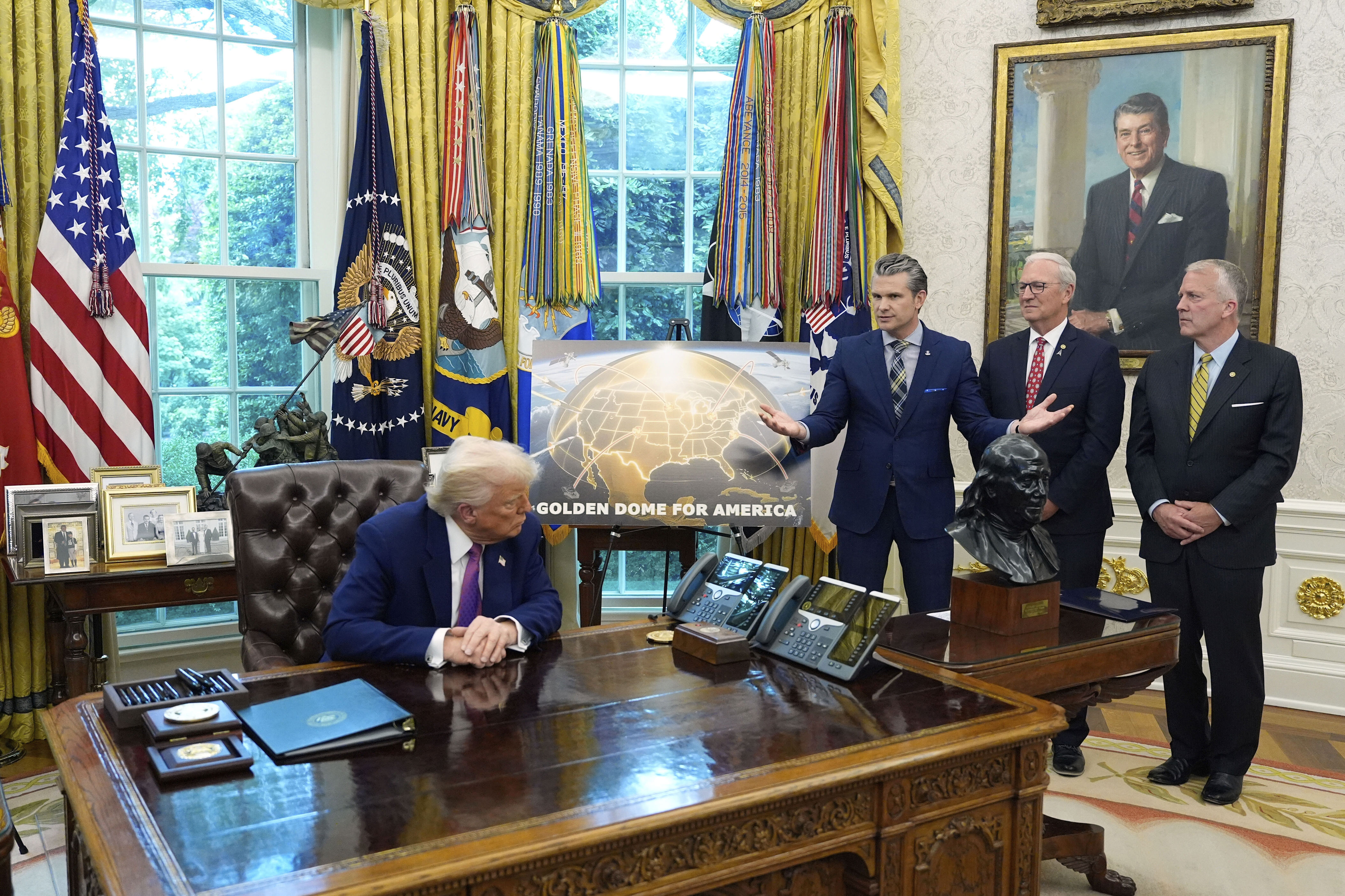 Why Trump doesn’t need to own Greenland to build golden dome