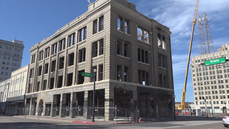 Historic Gilbert Building renovation signals downtown Beaumont revival