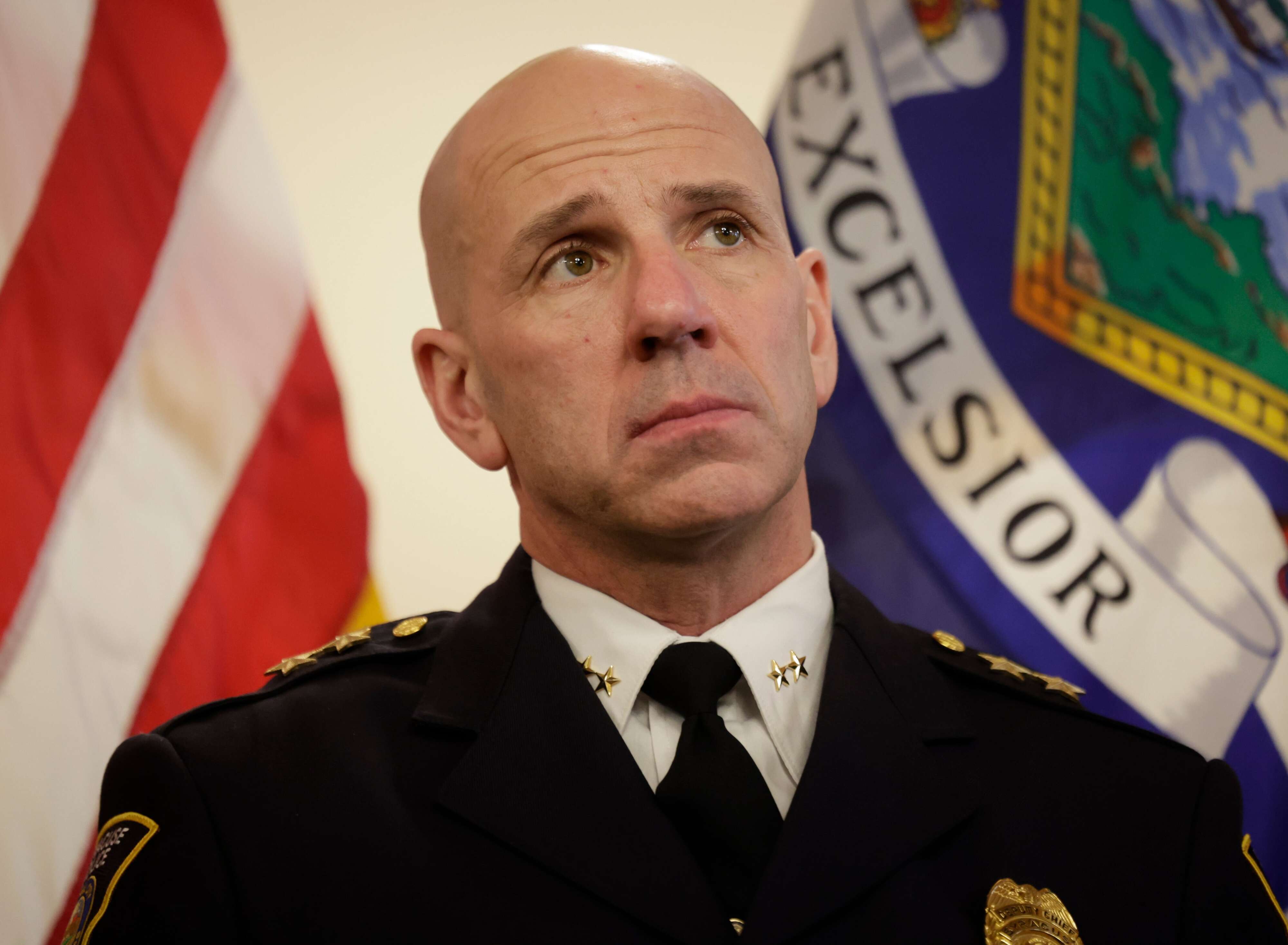 Mark Rusin sworn in as Syracuse’s police chief along with his new ...