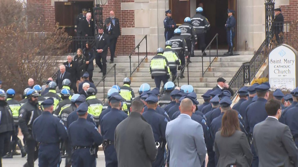 Hundreds expected at funeral for Uxbridge police officer killed in ...