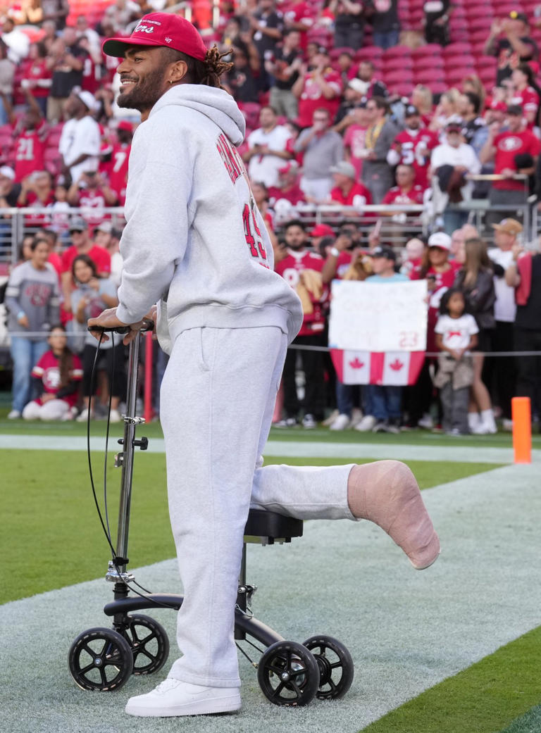 Fred Warner impresses in return to 49ers practice