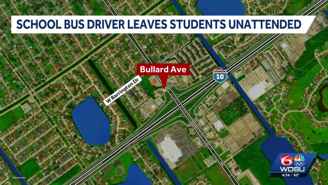New Orleans Police Department searching for bus driver who left six ...