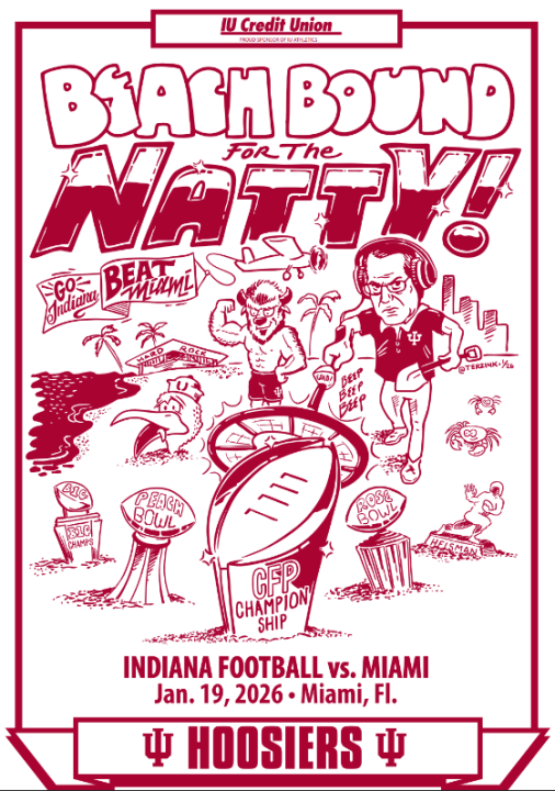 Gameday posters picked up quick for national championship