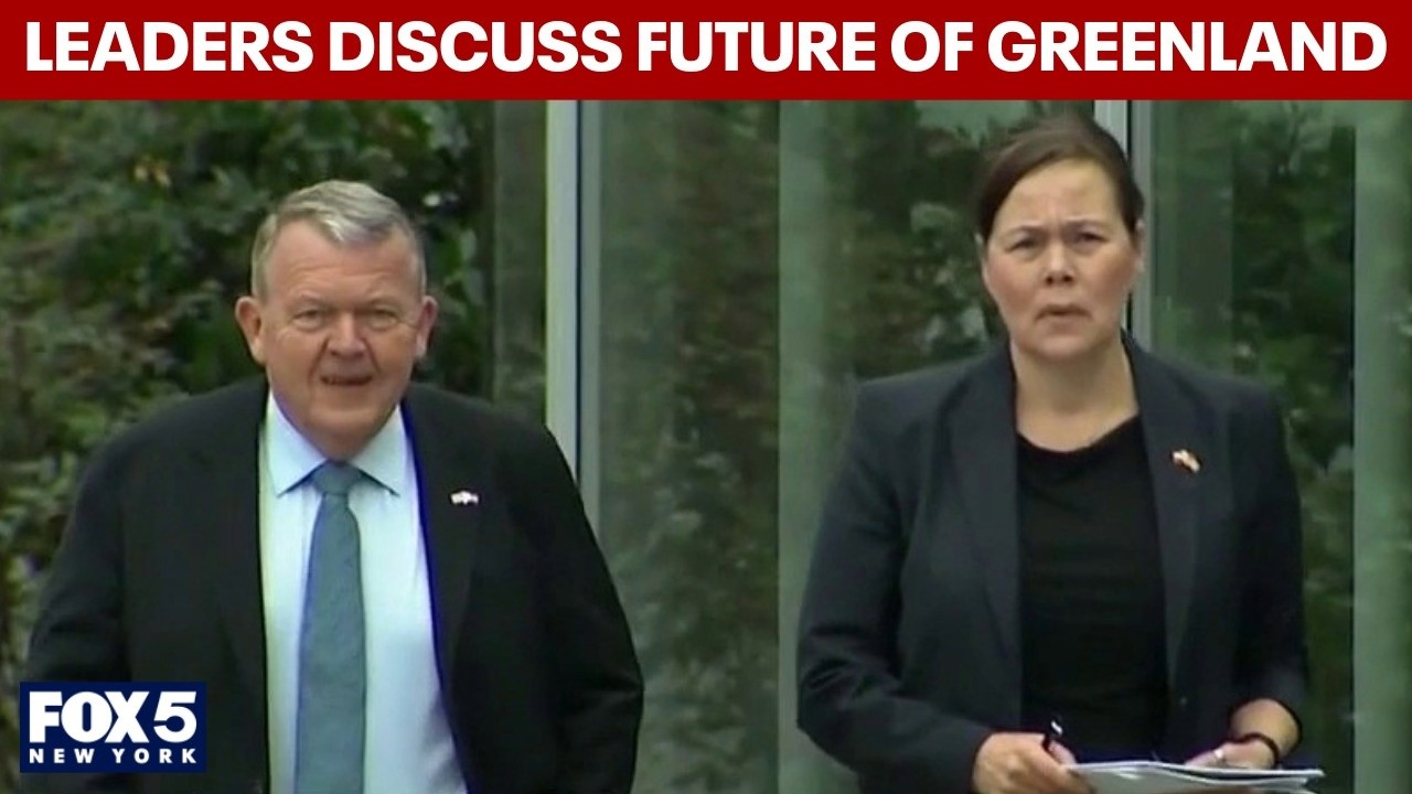 Leaders from Denmark, US meet about future of Greenland