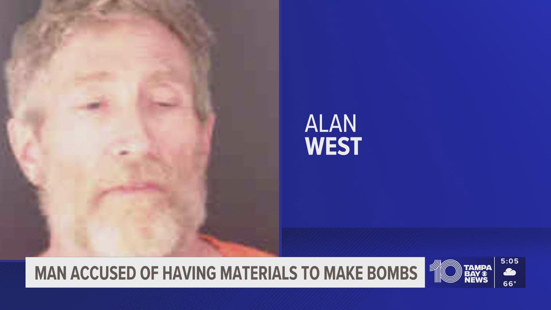 Sarasota County man accused of having bomb-making materials