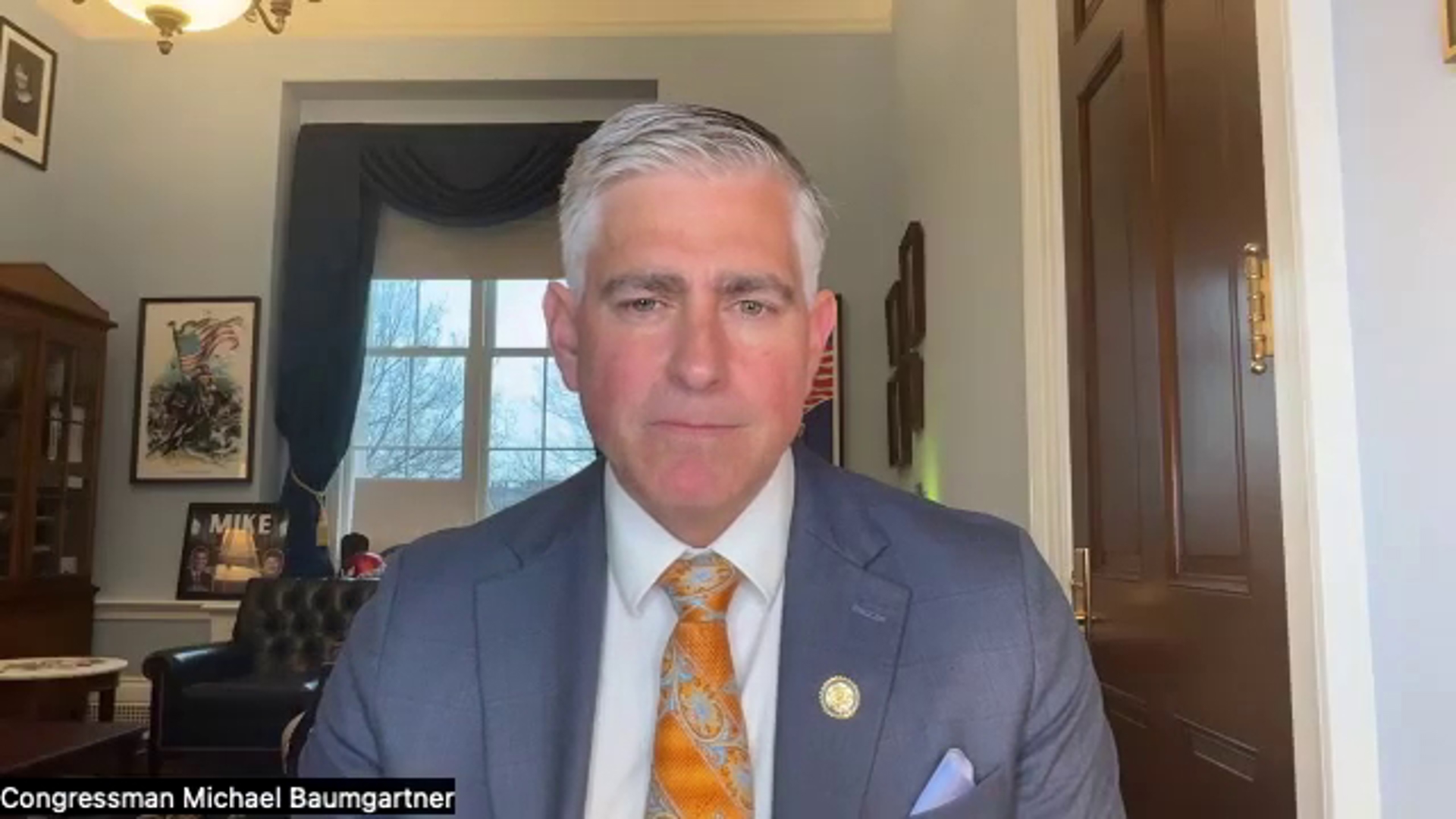 Washington state Rep. Michael Baumgartner media interview 1/14/26