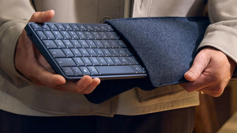 HP's new USB gadget fits an entire computer inside a keyboard