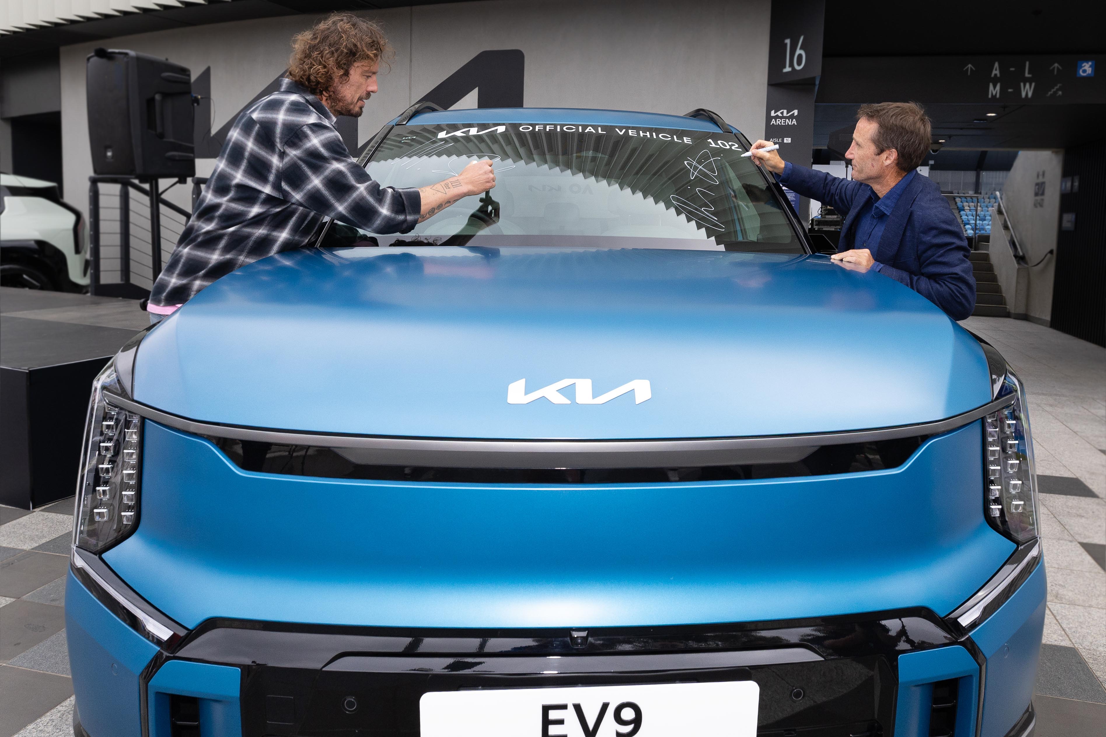 Kia driving Australian Open 2026 with more EVs than ever before