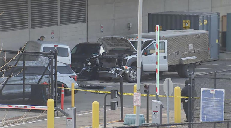 Person seriously injured after striking multiple cars in Boston