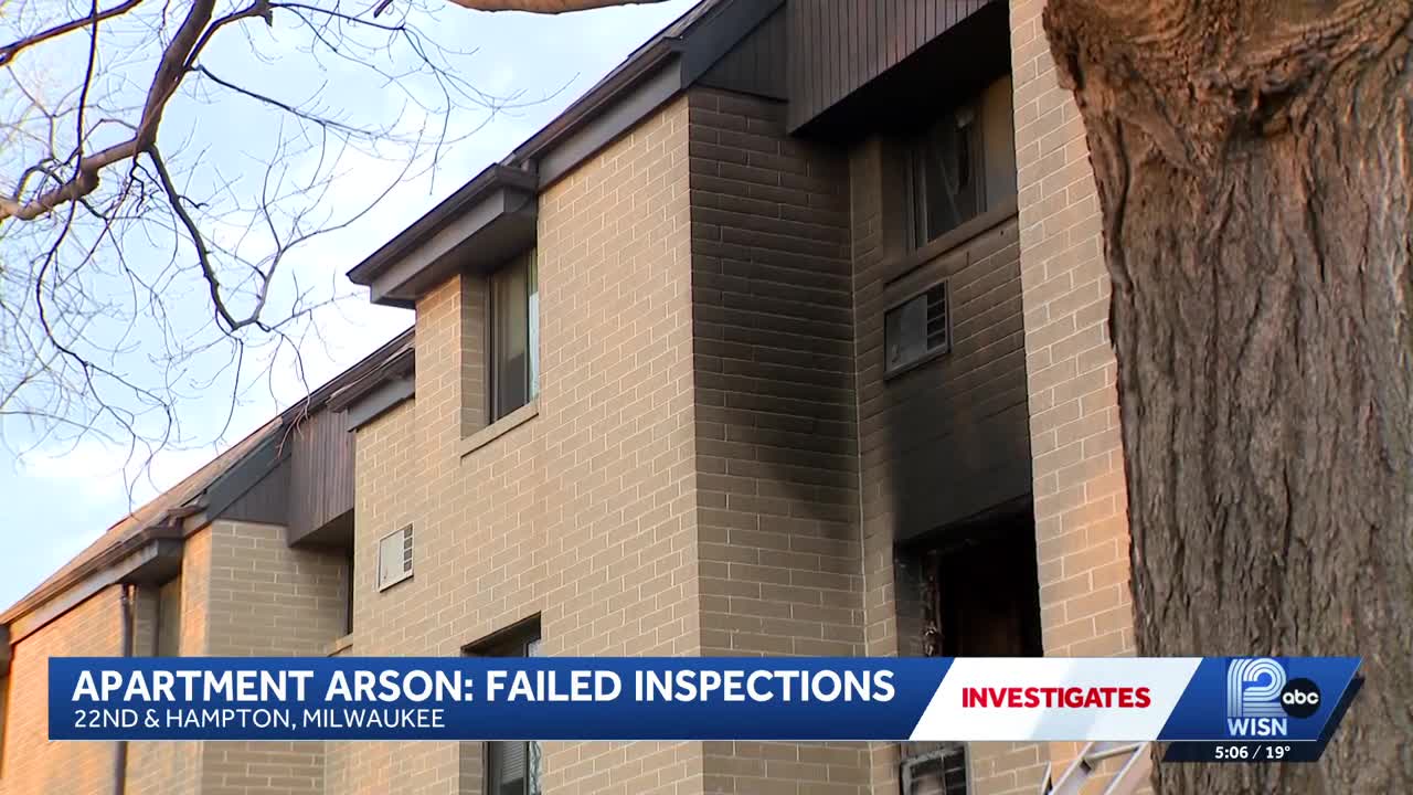 Inspection shows code violations ahead of MKE apartment arson