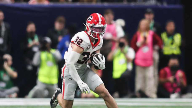 Georgia Bulldogs RB Cash Jones gives heartfelt thank you to the ...