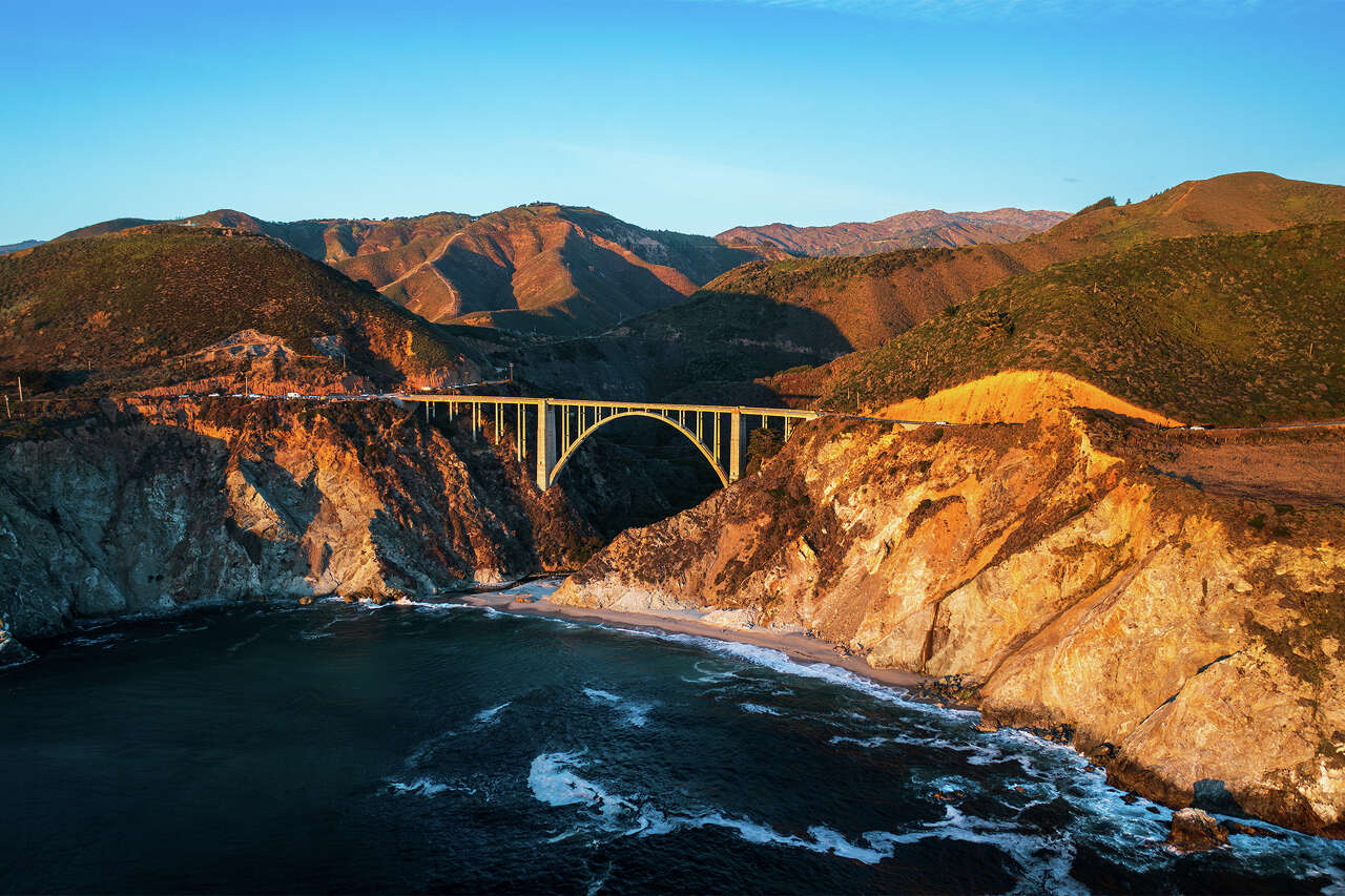 'Here we go': Motorists speed through Highway 1 in Big Sur for the ...