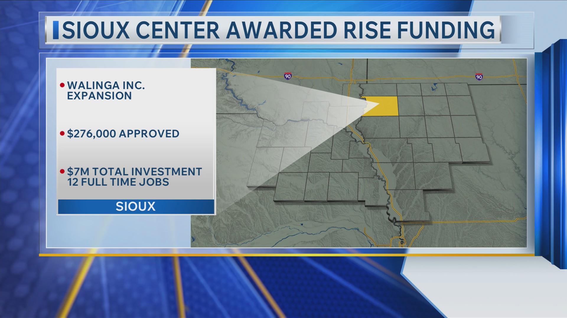 Sioux Center awarded Rise funding