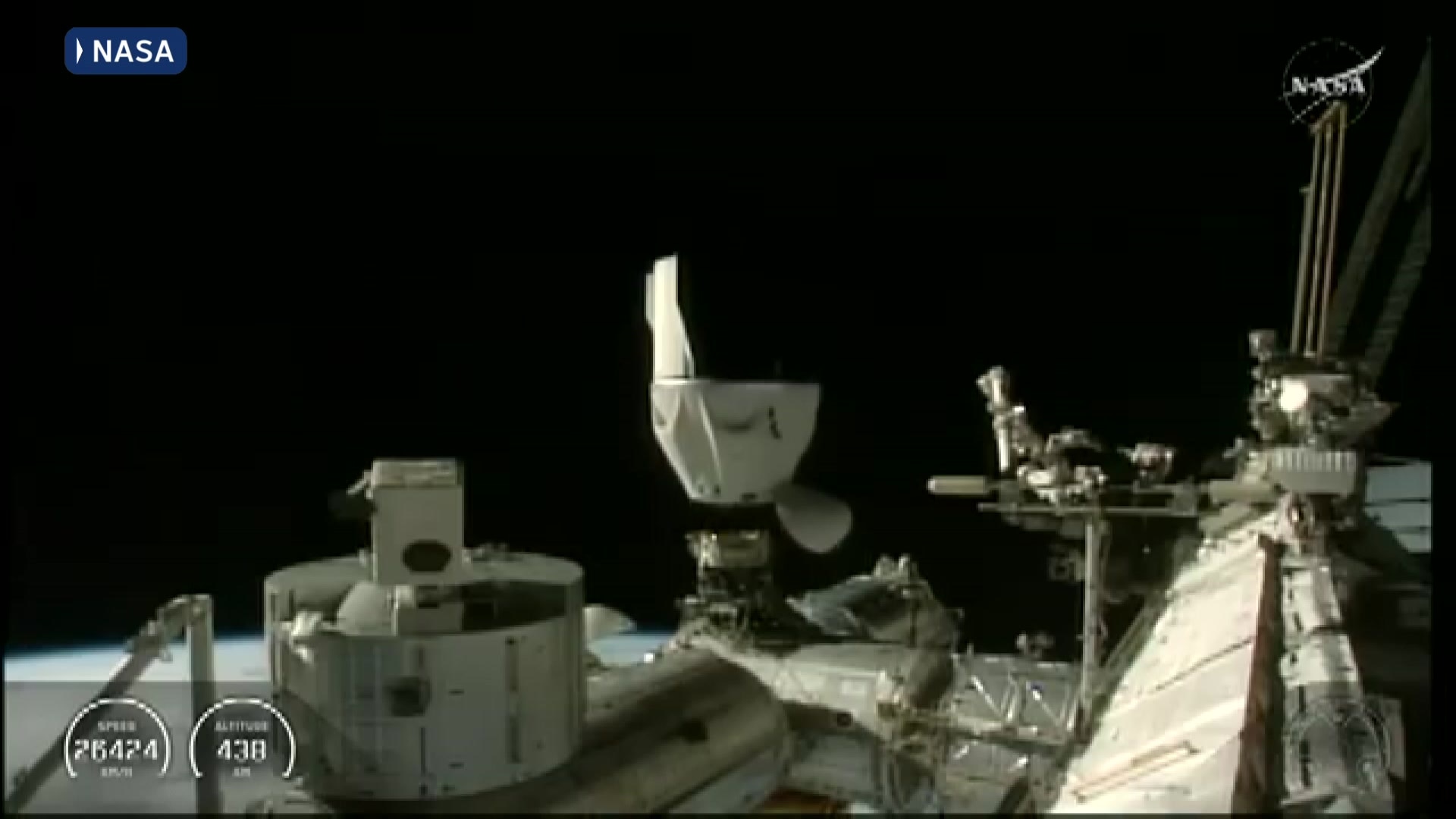 SpaceX capsule begins return to Earth from International Space Station ...